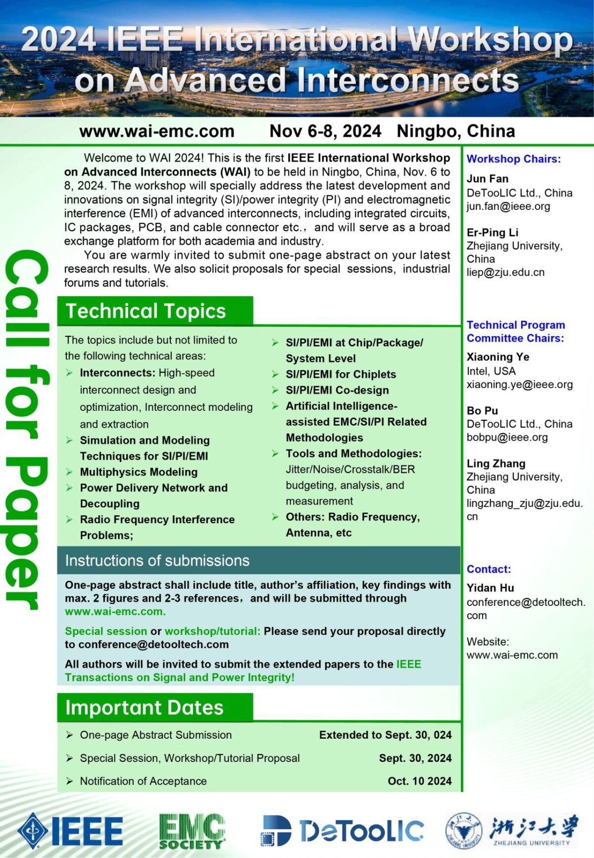 Calls For Papers – EMC Society